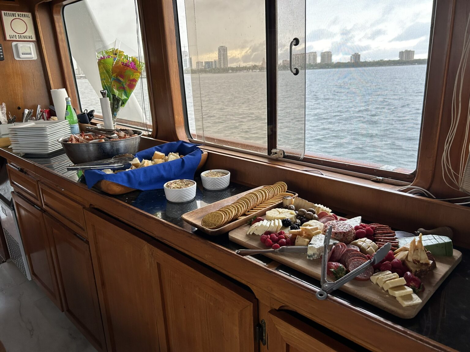 Yacht Catering Menus - Gourmet Yacht Catering Services
