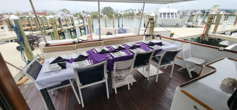 Yacht Catering Menus - Gourmet Yacht Catering Services
